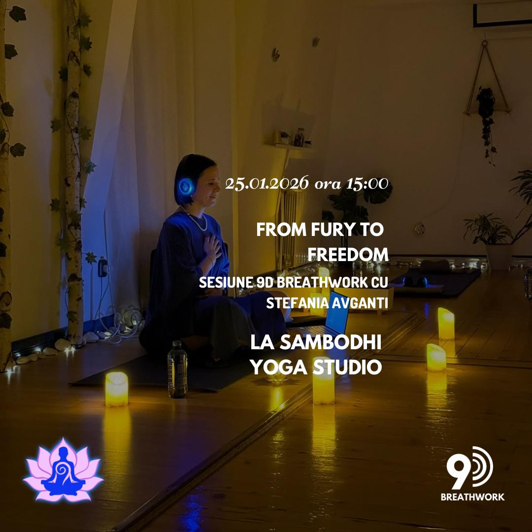 SAMBODHI STUDIO | 🌬️ 9D Breathwork – De la Furie la Libertate