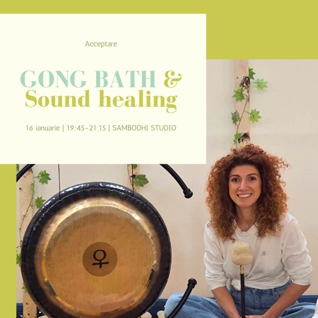 SAMBODHI STUDIO | Gong Bath & Sound Healing ♡ Acceptare